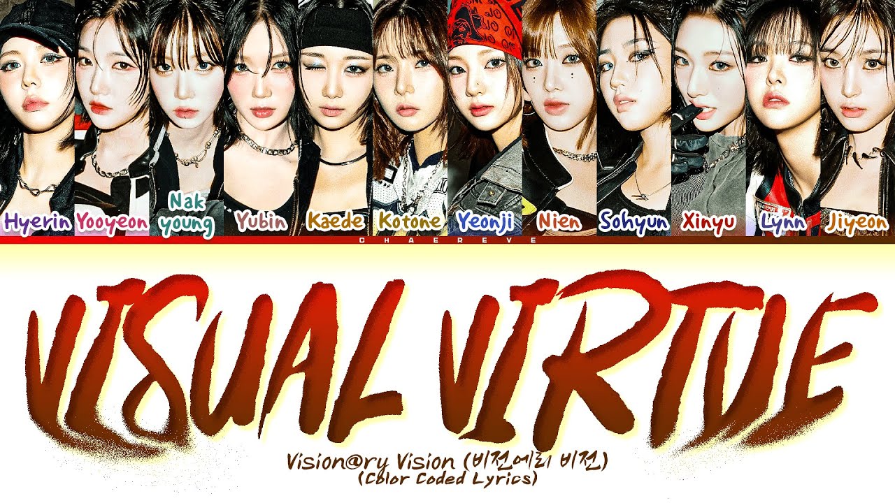 Visionary Vision Visual Virtue Lyrics (Color Coded Lyrics) - YouTube