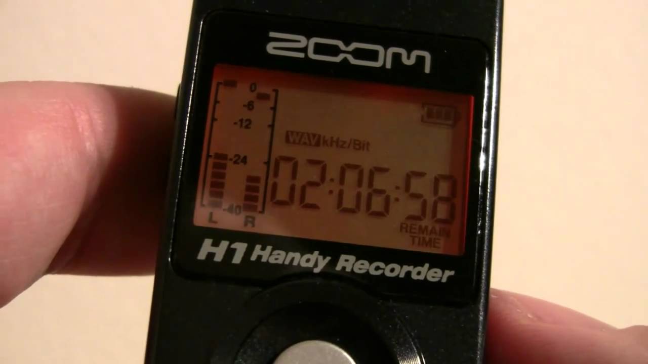 Zoom H1 Review - YouTube