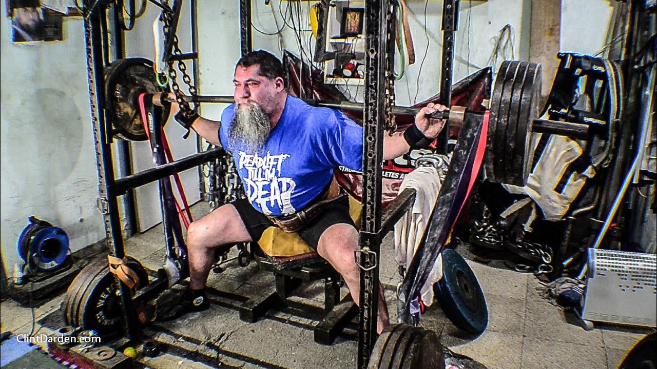 900+lb Band Box Squat x 2 - YouTube