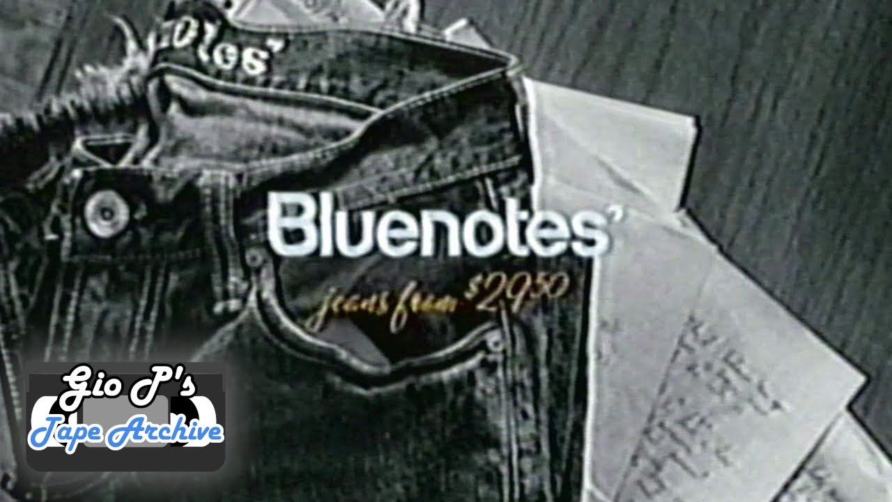 Bluenotes - If Jeans could talk | Commercial | 2009 | A-Channel CHRO-TV ...