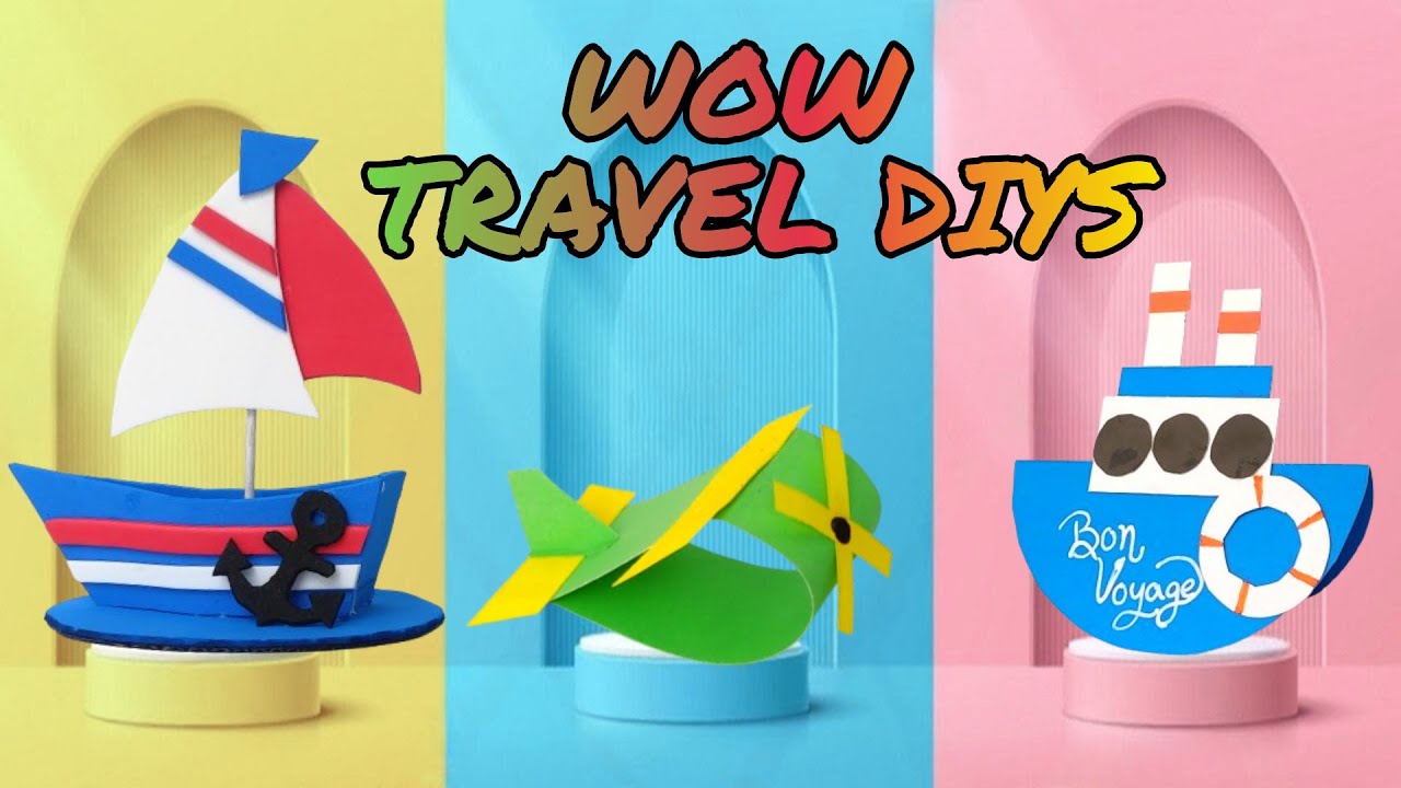 Celebrate World Tourism Day with These Awesome DIY Travel Crafts! - YouTube