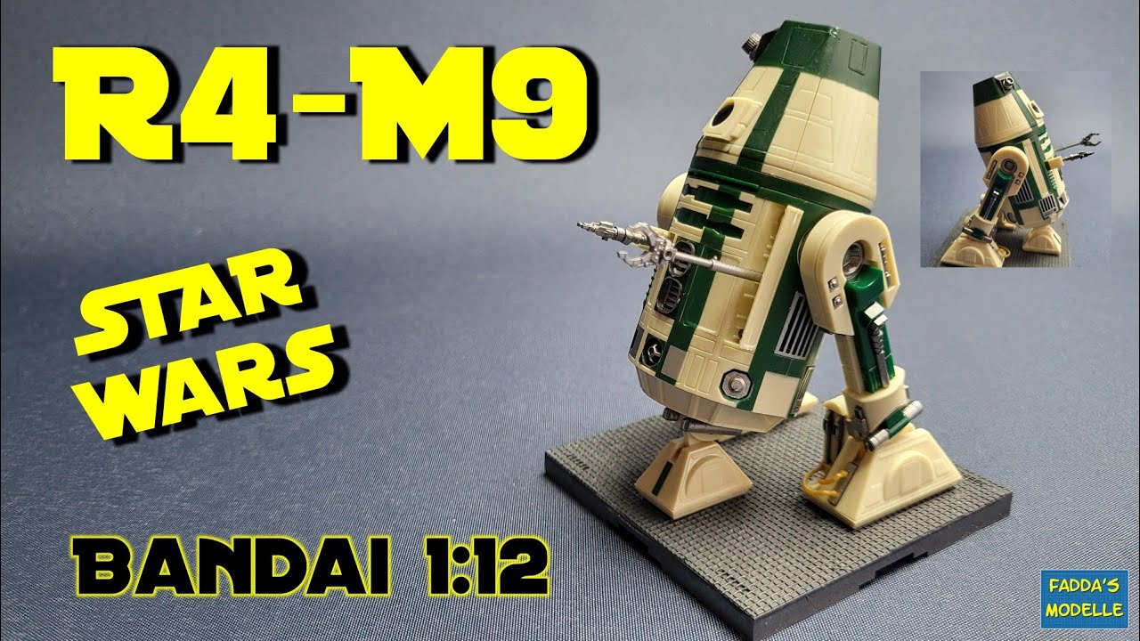 Star Wars - R4-M9 - Bandai 1:12 #starwars - YouTube