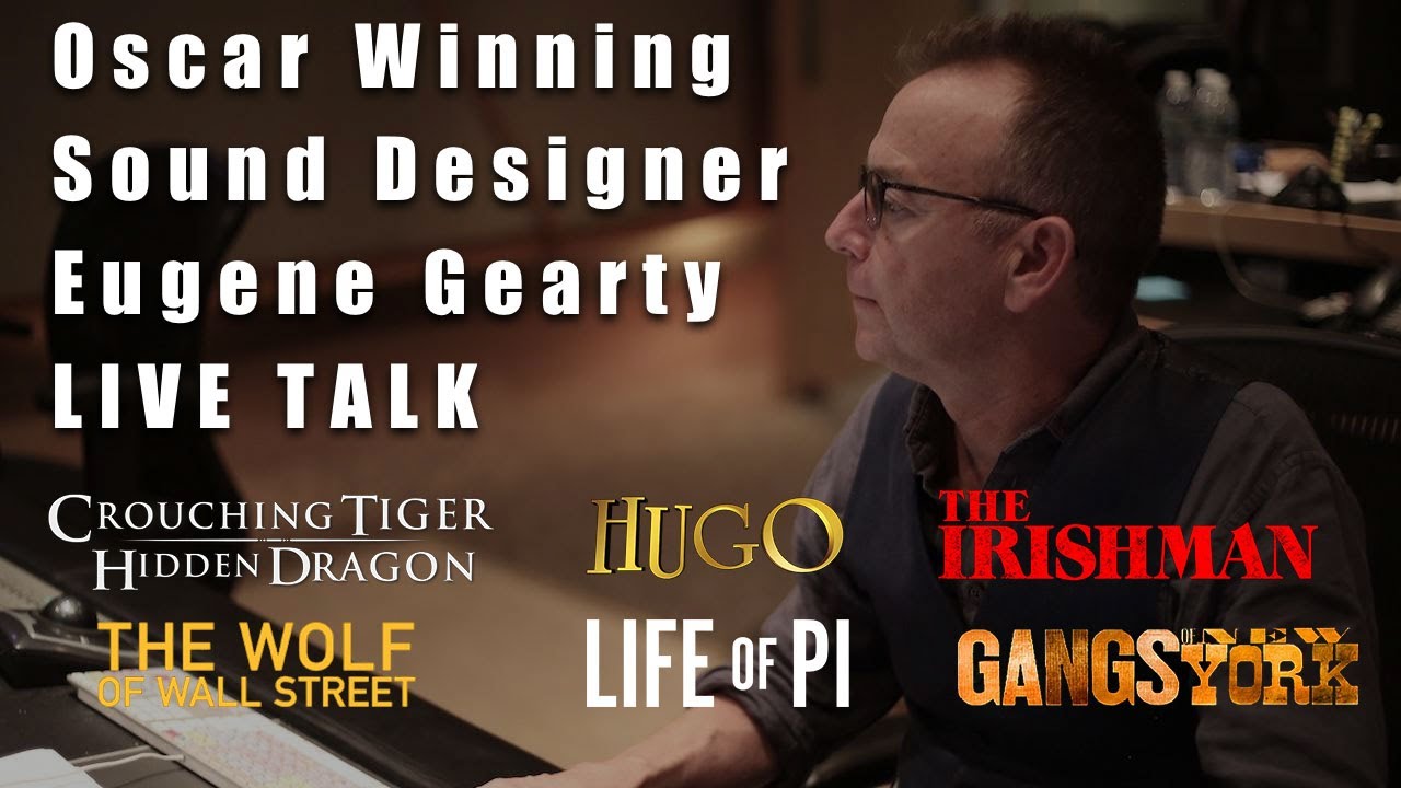 Eugene Gearty the Academy Award-winning Sound Designer of "Hugo" Talks ...