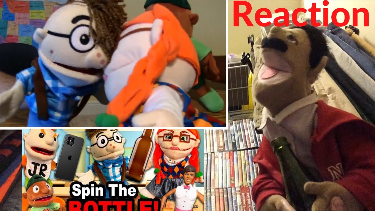 SML Movie: Spin The Bottle Reaction (Drunk Puppet Reaction) - YouTube