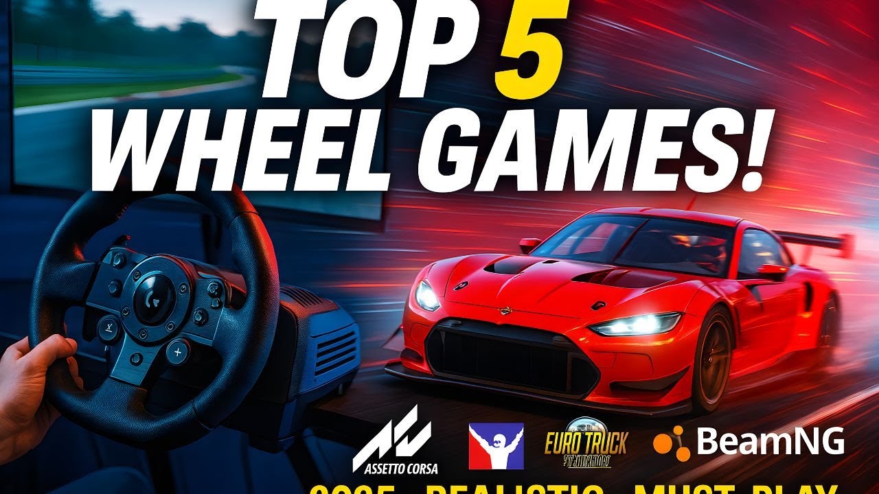 Best Steering Wheel Simulator Games 2025 – For Logitech G29, Fanatec ...