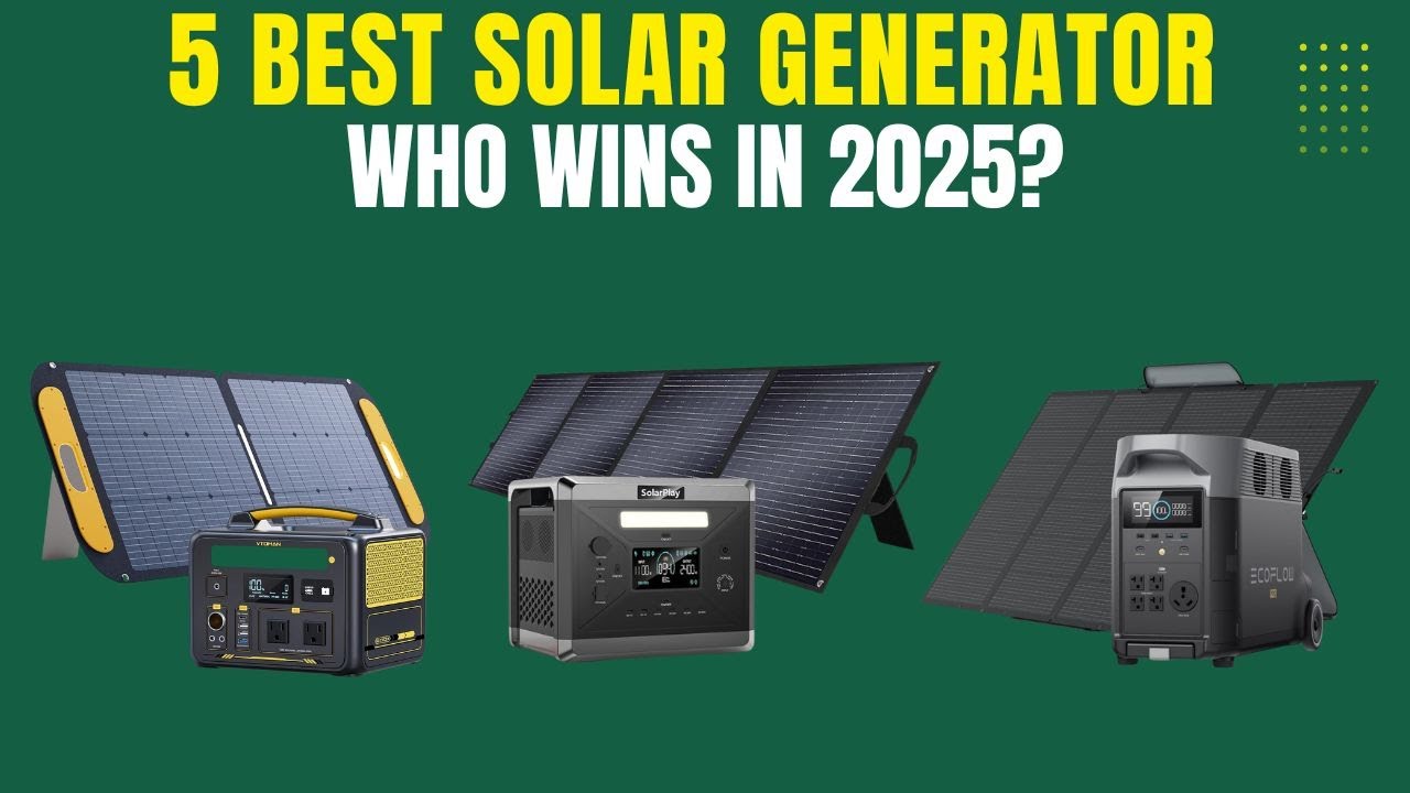 Top 5 Solar Generators of 2025 Revealed - best solar generator 2025 ...