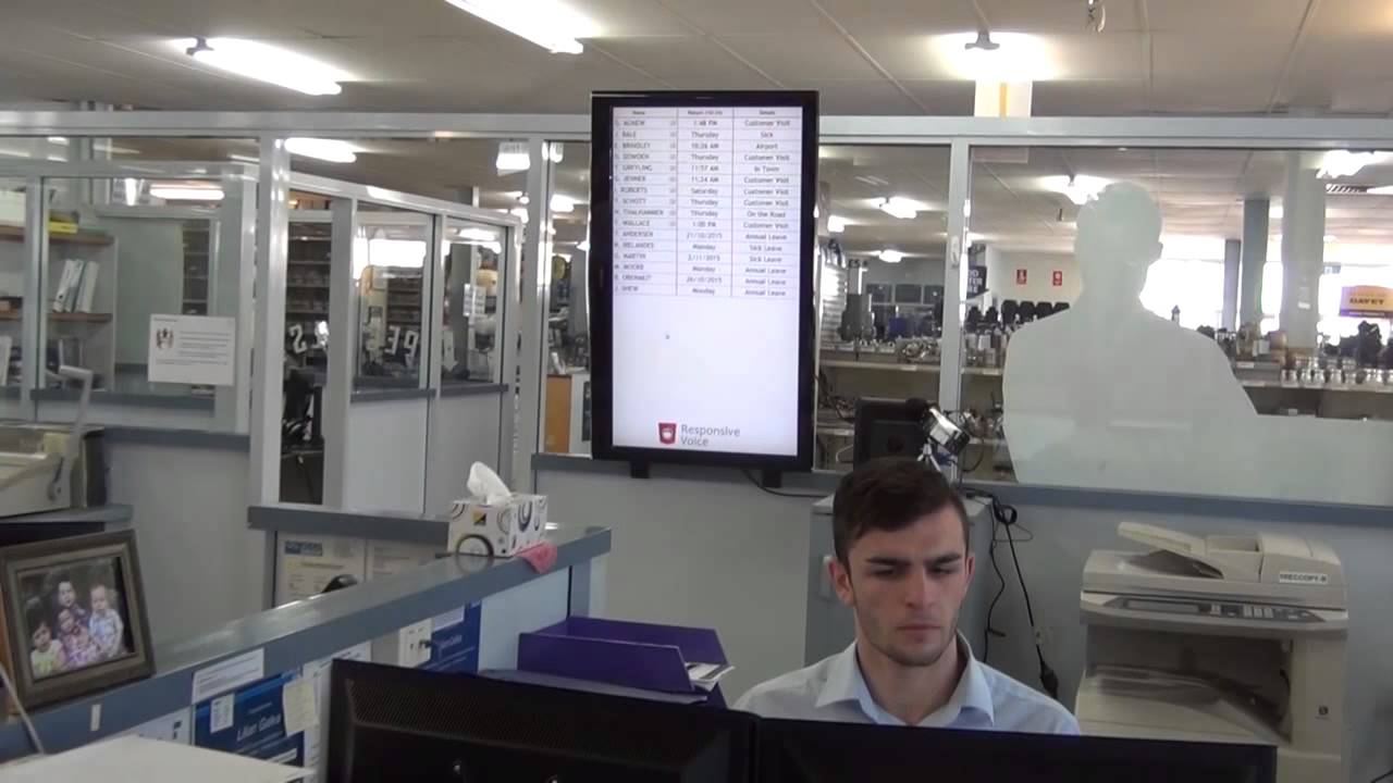 ResponsiveVoice Text to Speech Announcement Board - YouTube