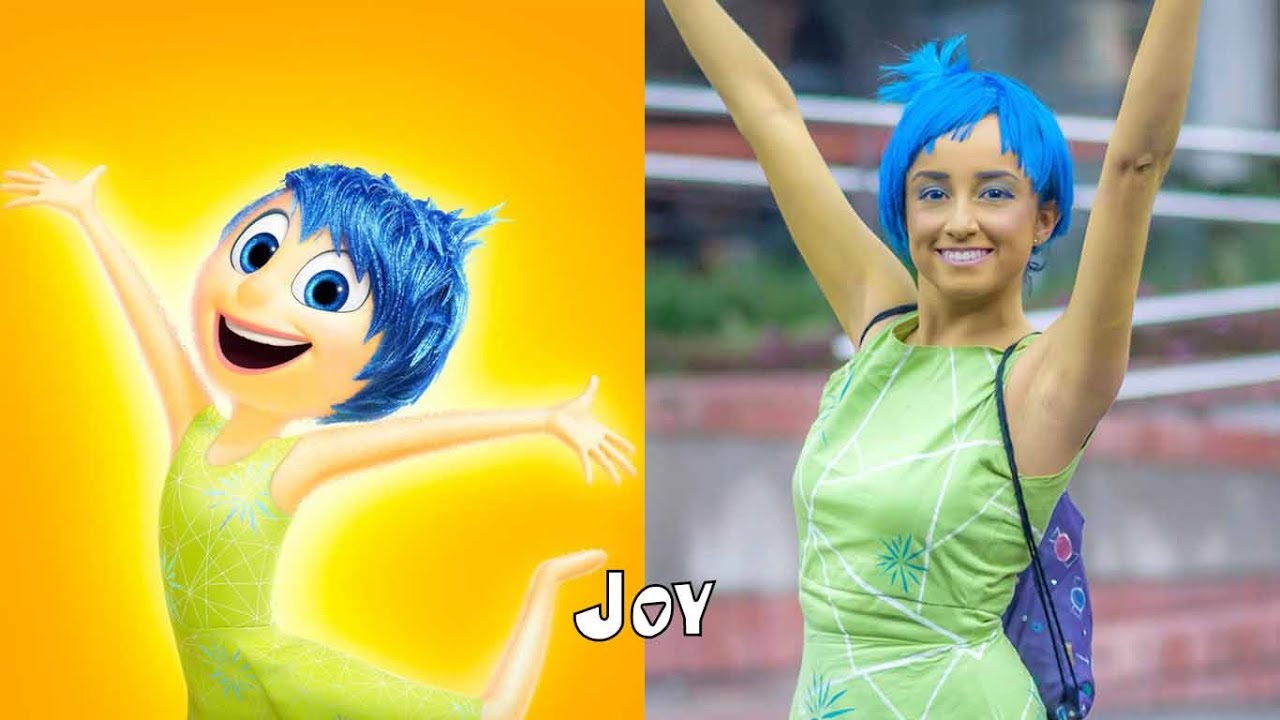 Inside Out Characters In Real Life - YouTube