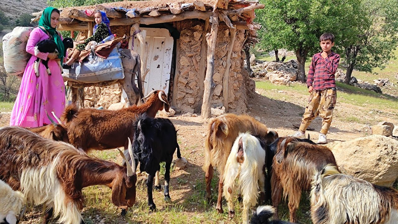 Fereshte's attempt to improve Ali Akbar's condition by preparing Ash ...