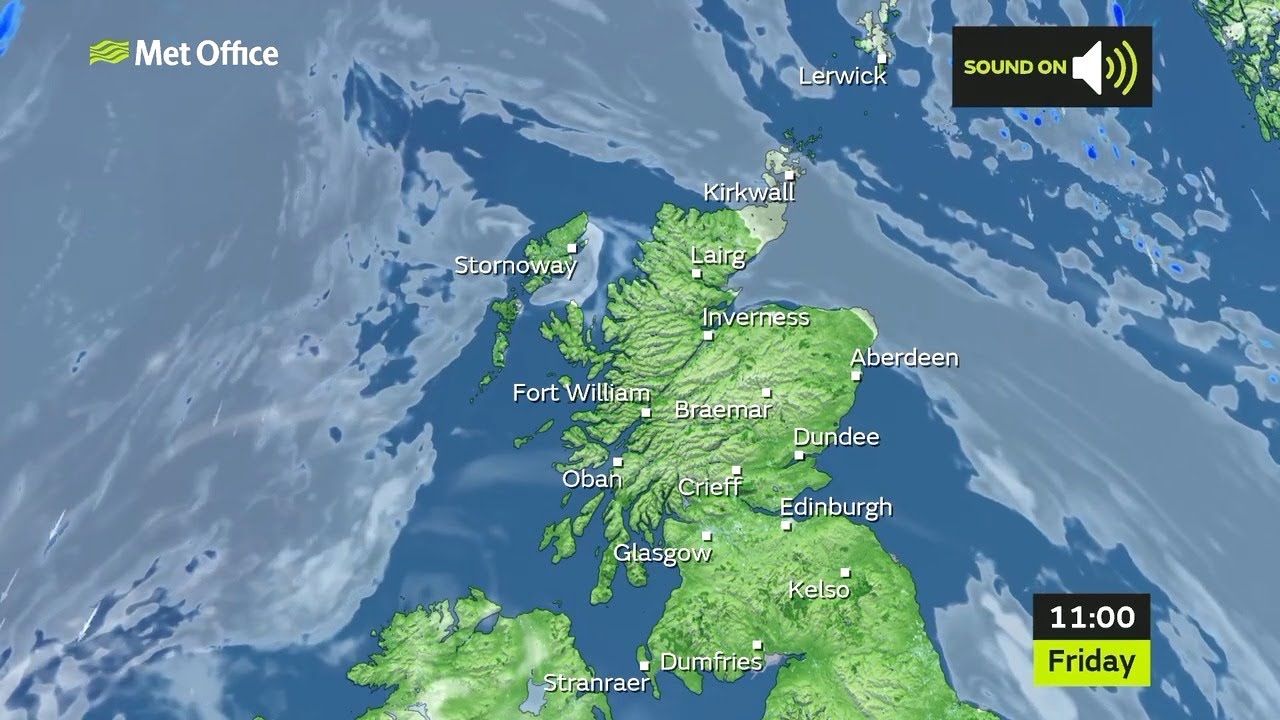 Friday Scotland forecast 24/04/20 - YouTube