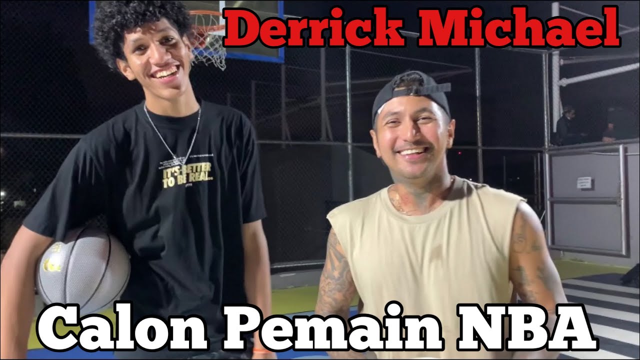 MAN TO MAN LAWAN DERRICK MICHAEL SI CALON PEMAIN NBA! - YouTube