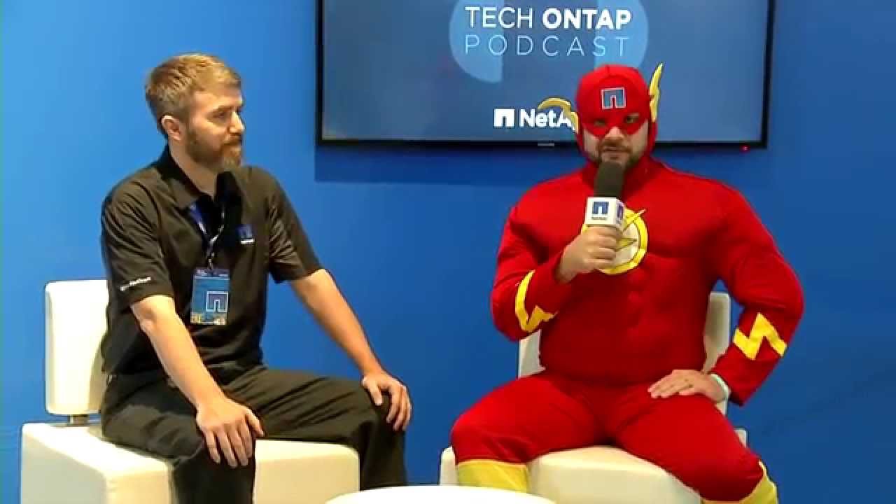 The Flash Interviews Dan Isaacs about All Flash FAS - YouTube