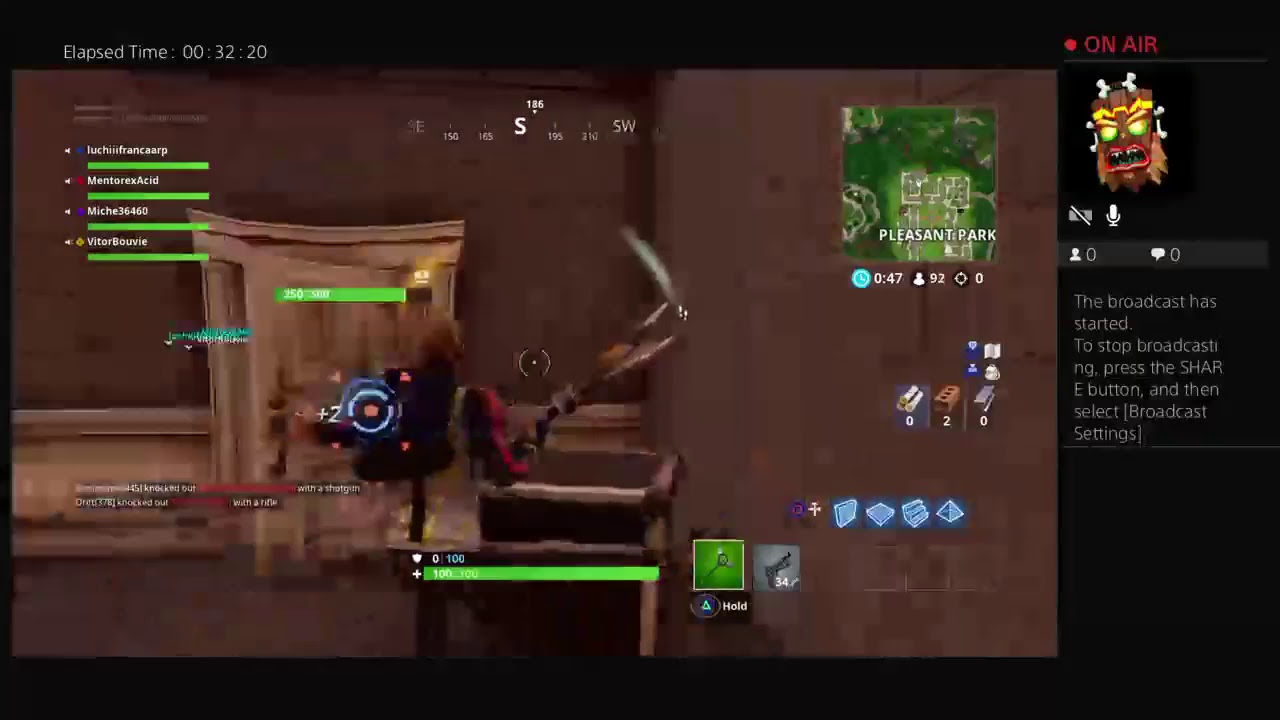 Fortnight running squads - YouTube