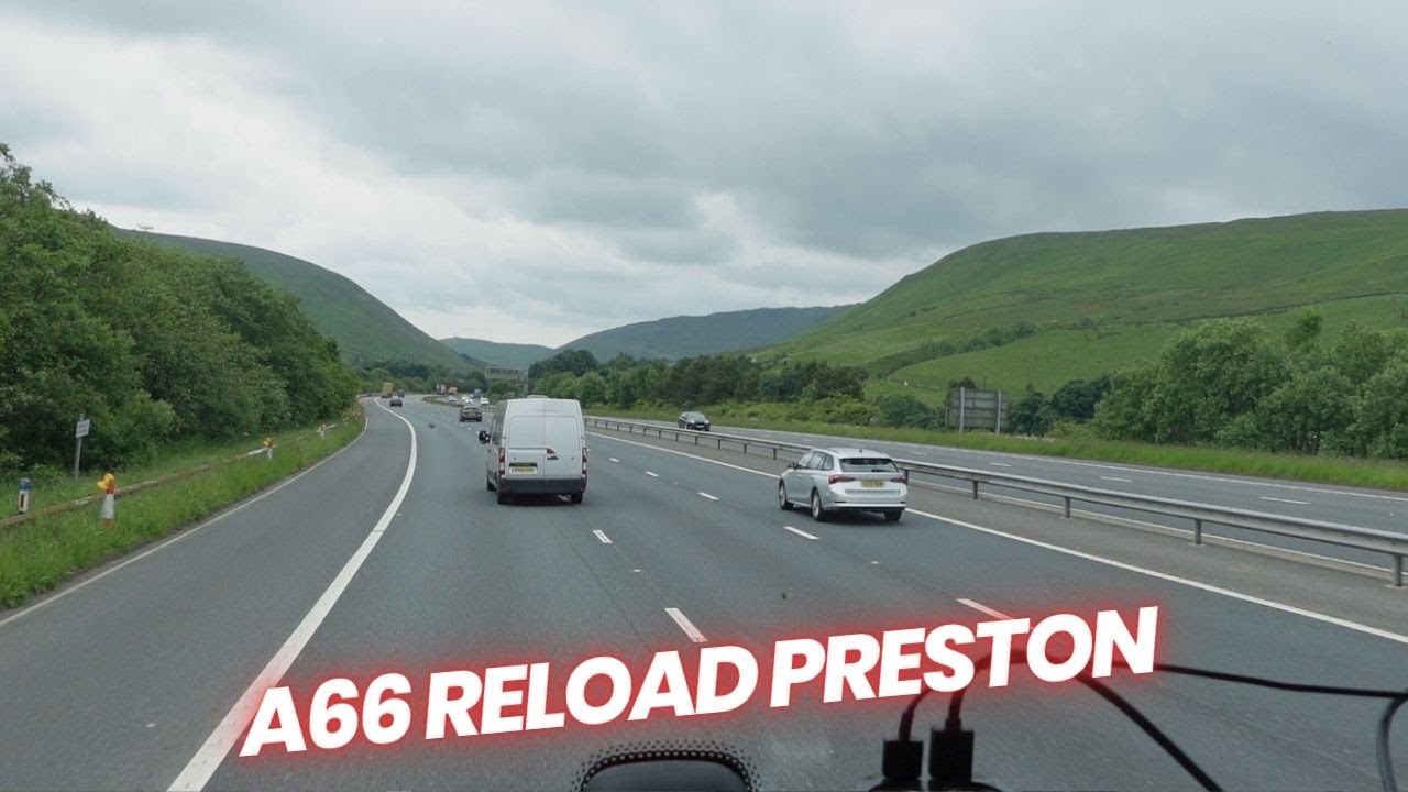 A66 Reload Preston - HGV Container Truck Driving UK - #truck #trucker # ...