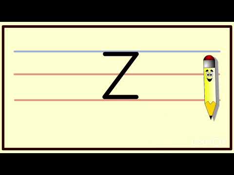 Z HARFİ NASIL YAZILIR- YENİ MÜFREDAT