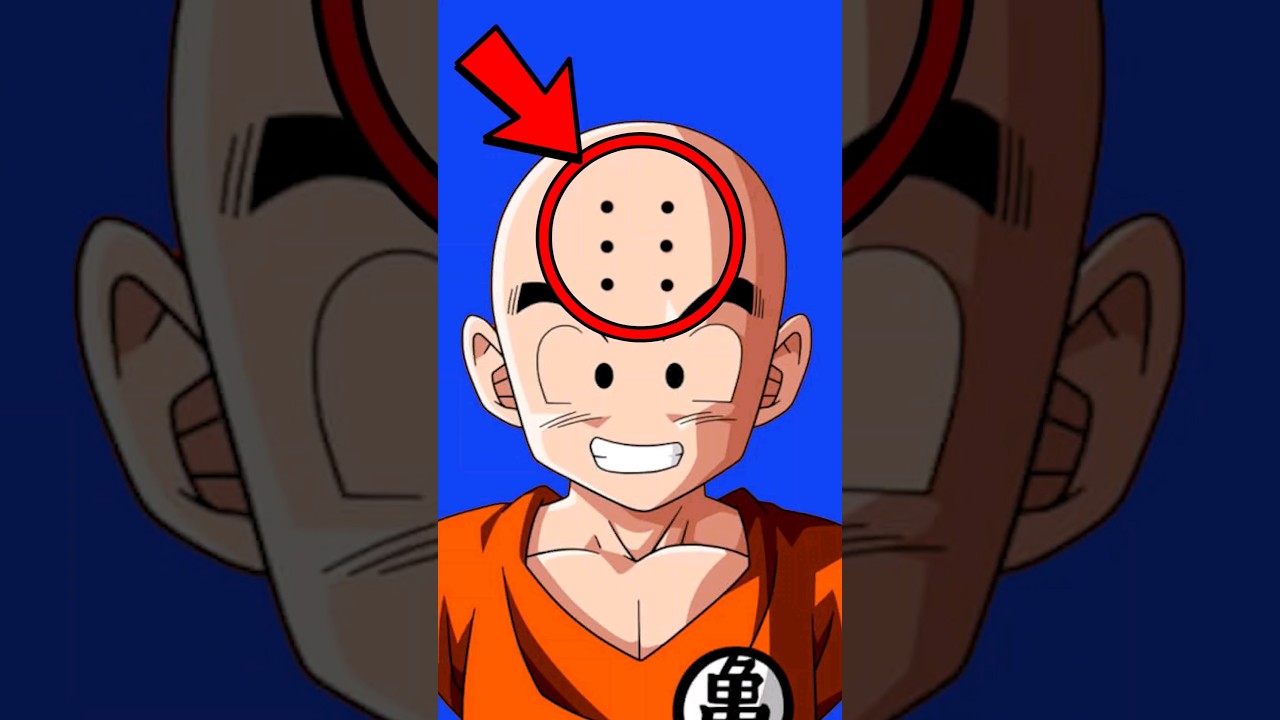 Los puntitos en la Cabeza de Krillin #anime #dragonballz #dragonball # ...