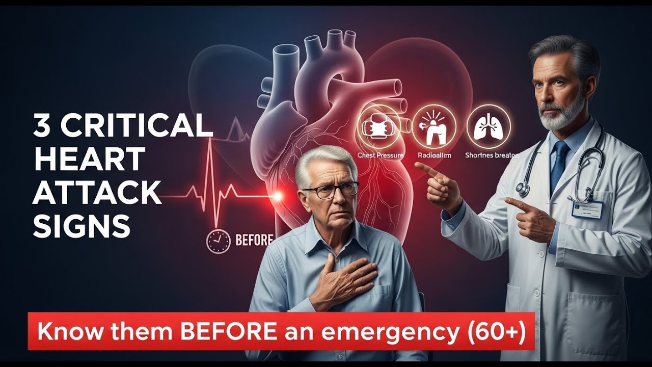 BEFORE an emergency, know these 3 critical heart attack signs NO ONE ...