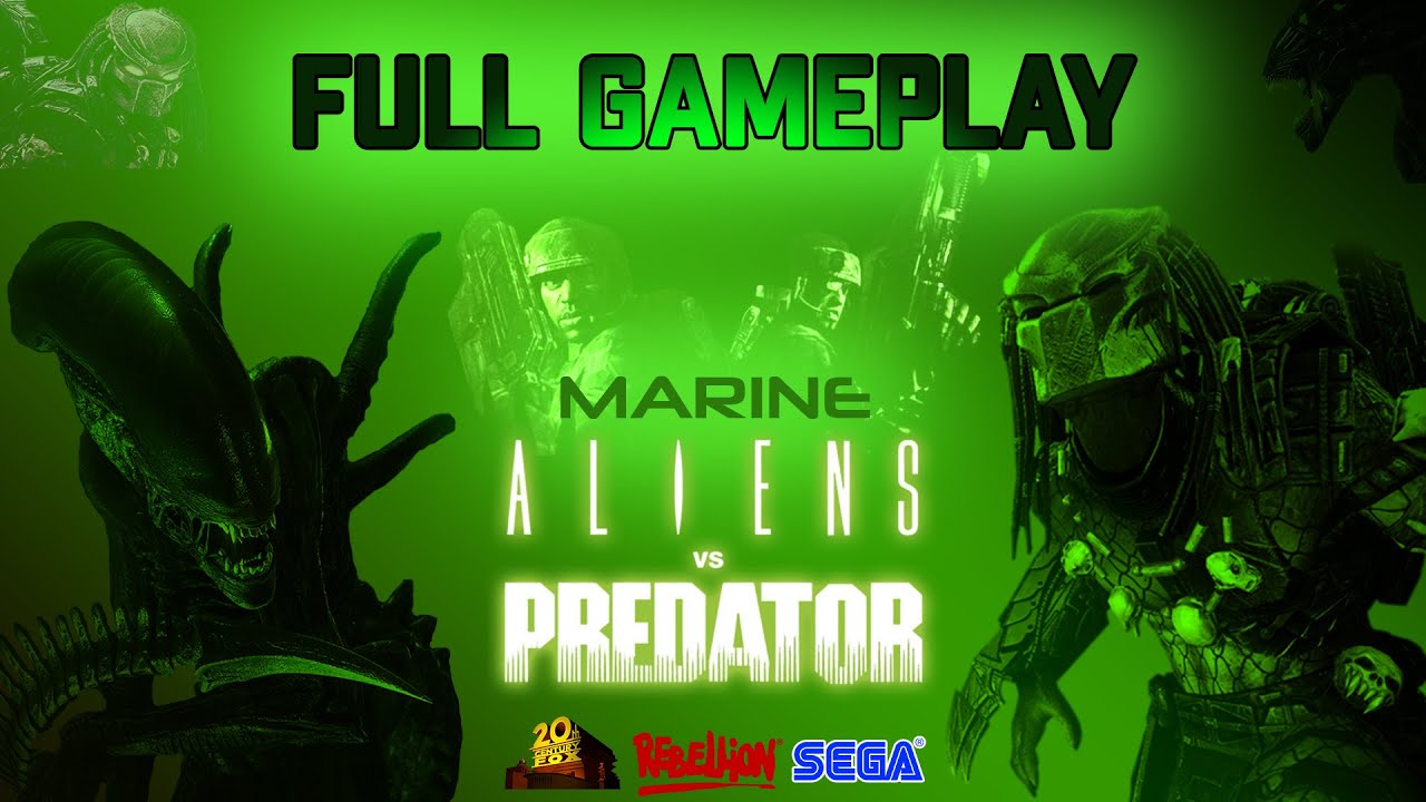 Aliens Vs Predator - 2010 - FULL GAME (PC, 2010, Marine Mission, No ...