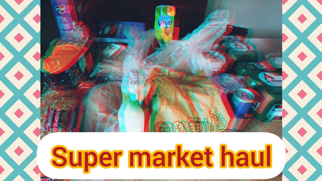 Super market haul| Θάλεια - YouTube