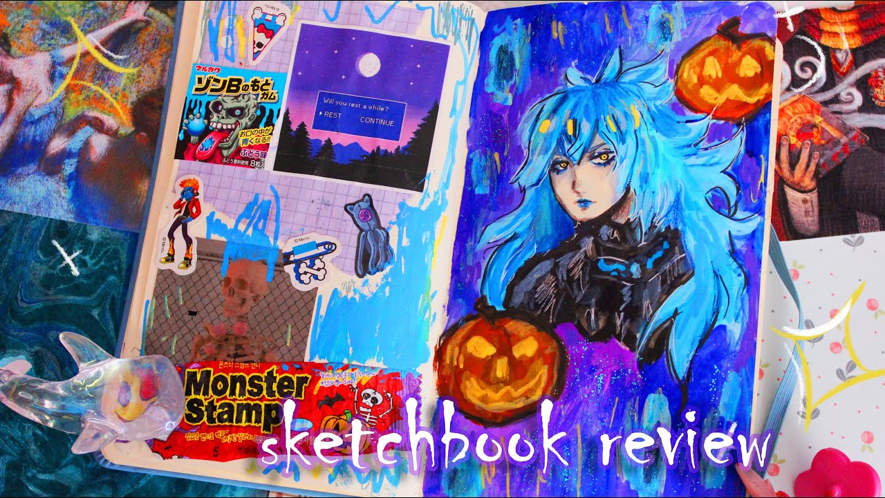 ОБЗОР СКЕТЧБУКА/TWISTED WONDERLAND, HOGWARTS LEGACY, OCS ♪(^∇^*) - YouTube