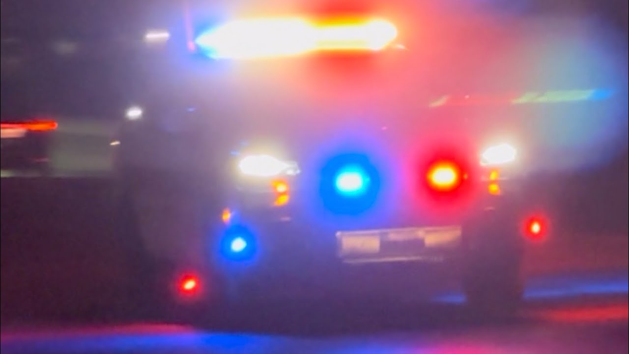 Kendall County Sheriff Tahoe Responding Code 3 - YouTube