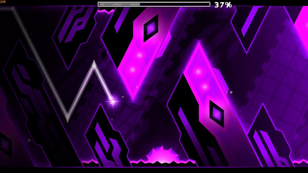 "Cyber Abyss" by Flex (Démon Difficile) | Geometry Dash [2.1] - YouTube