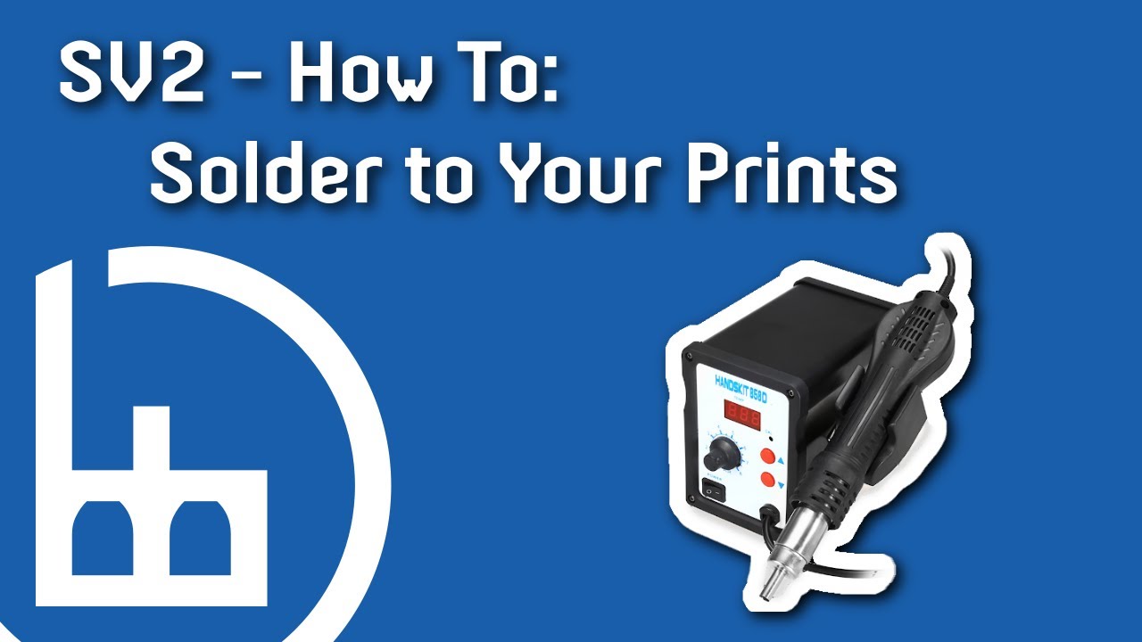 Soldering to your Custom PCB: BotFactory SV2 Guide - Part 7 - YouTube