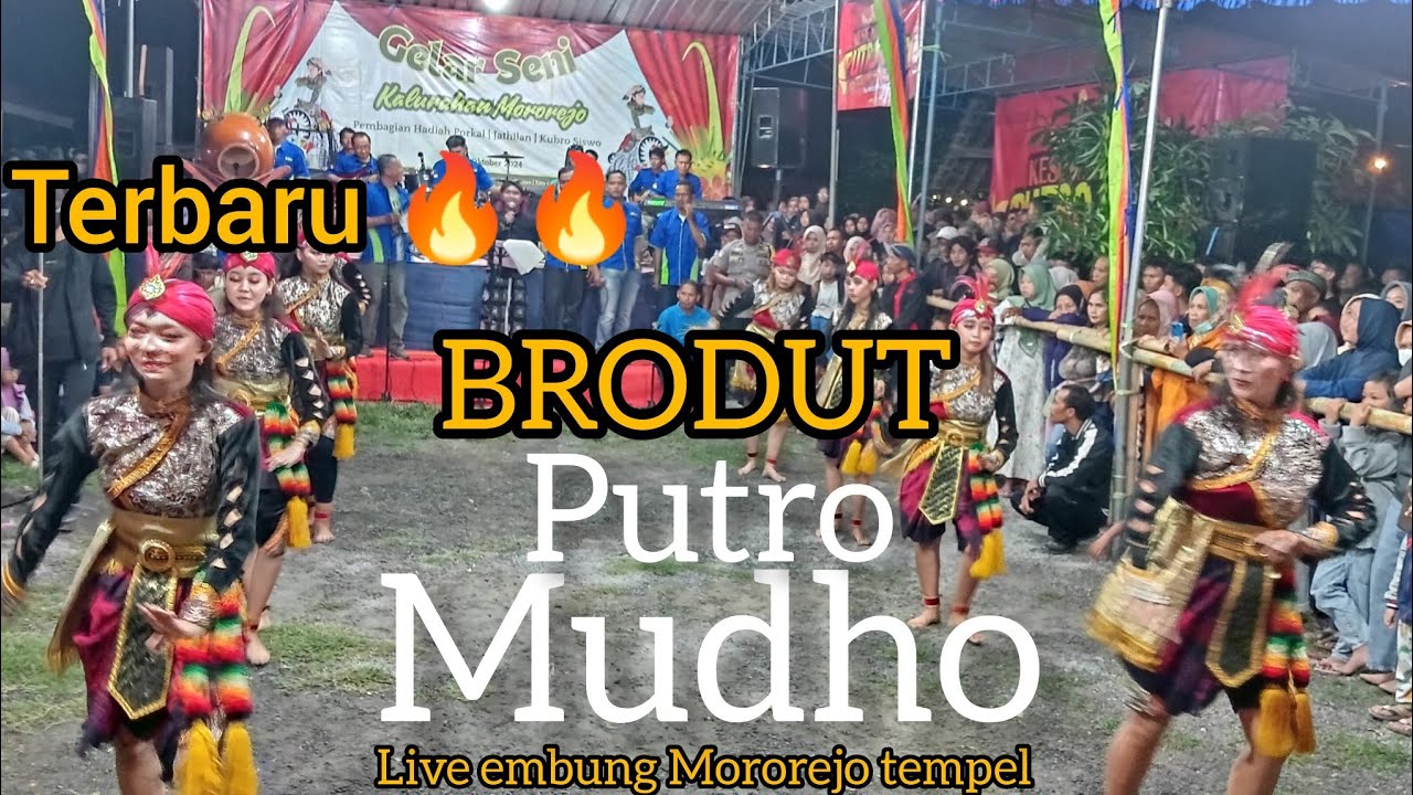 Baru🔥🔥Brodut Putro Mudho live embung Mororejo Tempel - YouTube