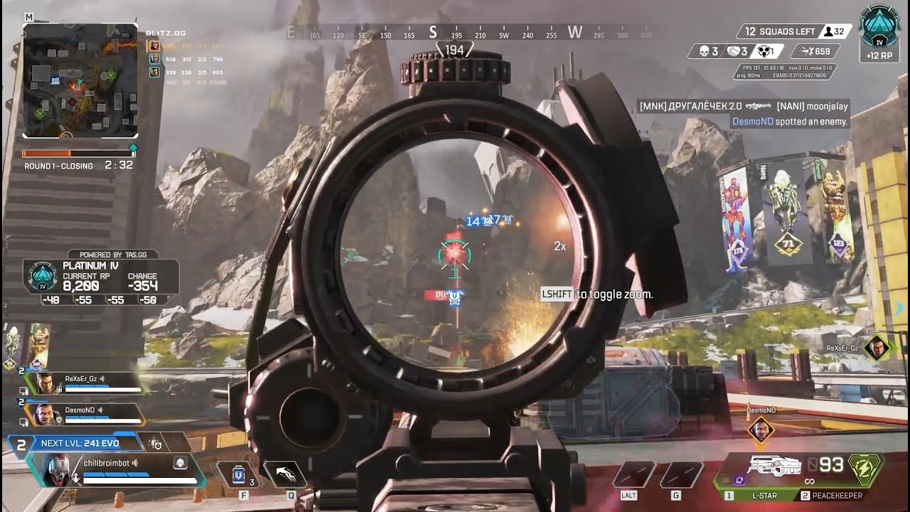 High Ping Beams with Arm Assist in Apex Legends - YouTube
