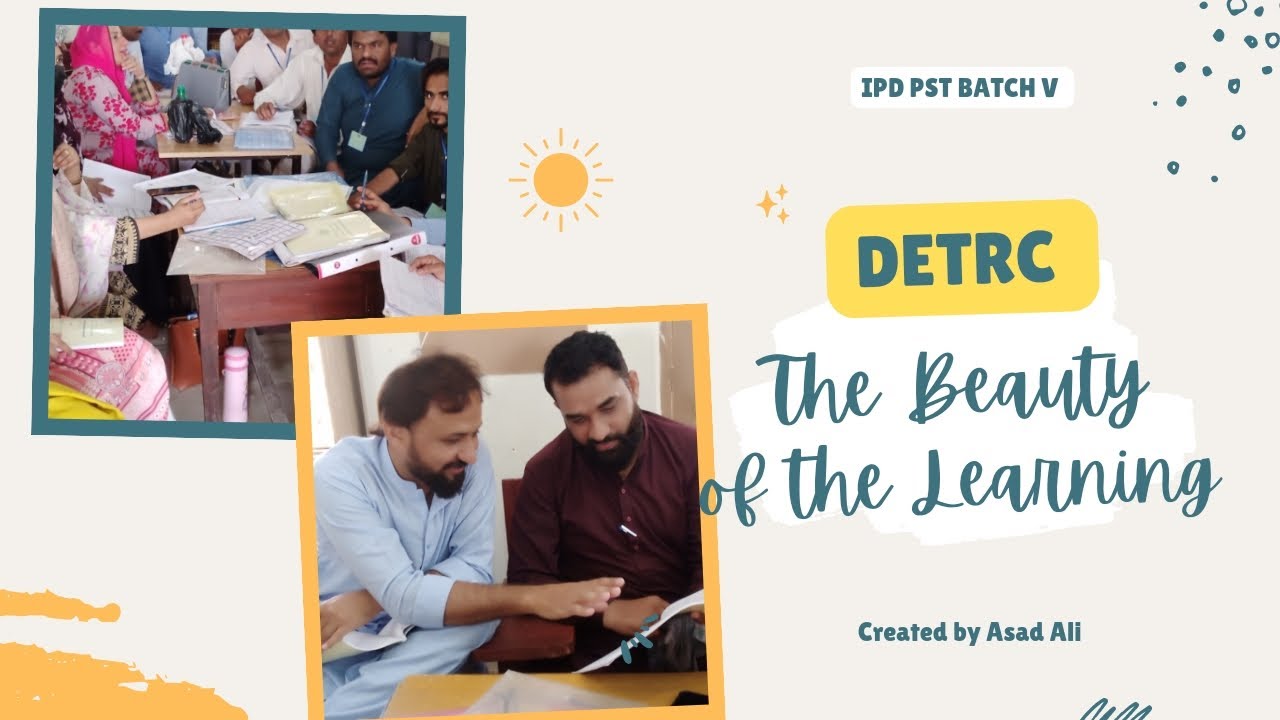 IPD || INDUCTION || PSTs || BATCH V || PORTFOLIO || DETRC || SANGHAR ...