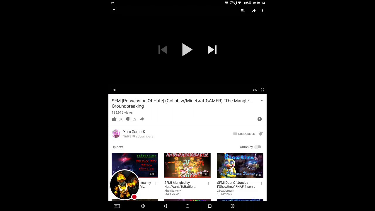 Jack-O-Chica reacts to: Possession of Hate | The Mangle song by ...