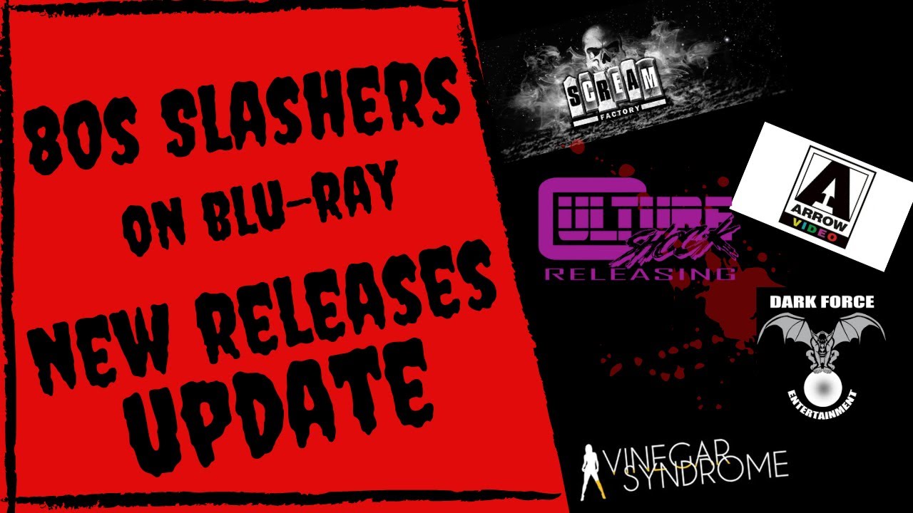 80s Slashers on Blu-Ray & 4K -New Releases Update - YouTube