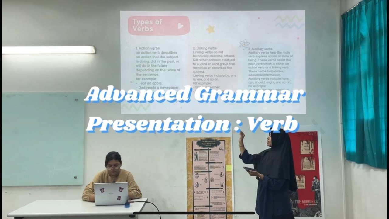 VERB - Group 3 | Advanced Grammar Class A 23 - YouTube