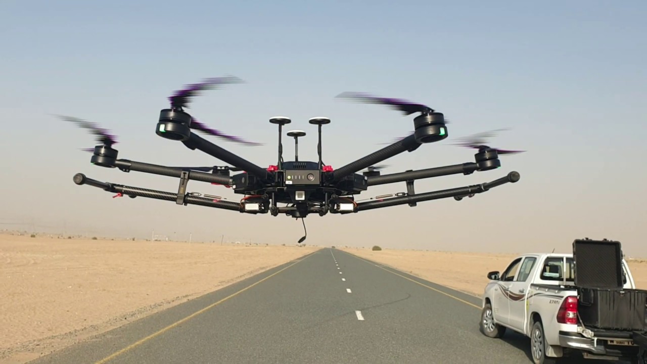 DJI M600 Pro on action. - YouTube