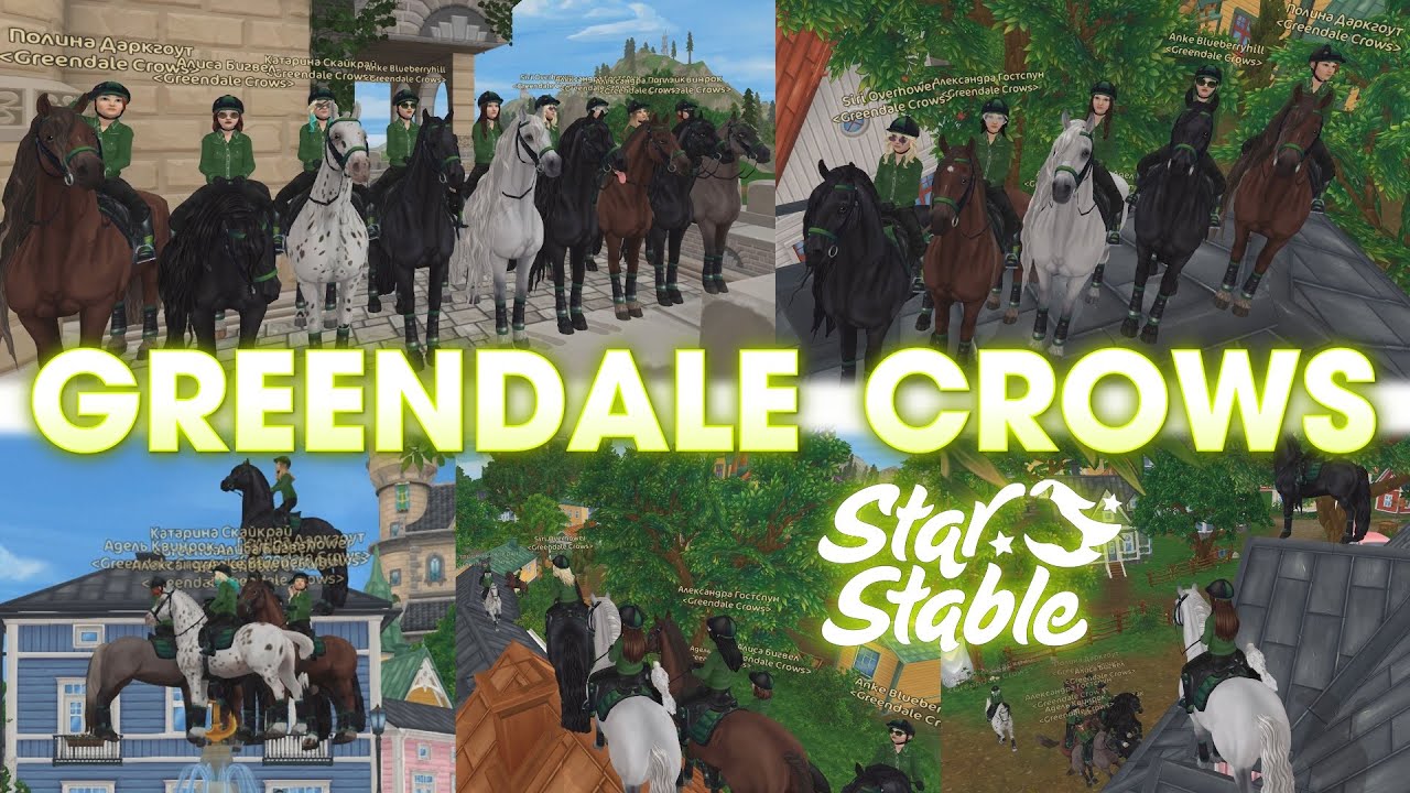 Клуб Greendale Crows - Паркур в Серебряной Поляне | Star Stable Клип ...