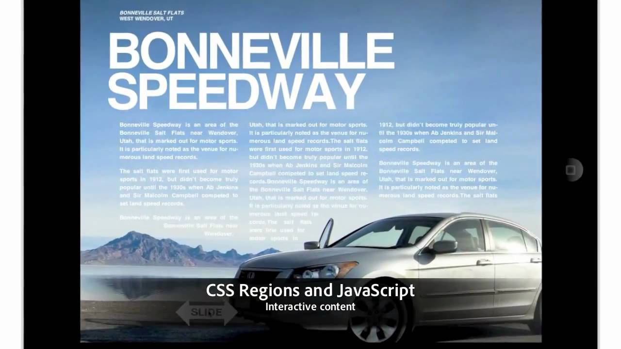 CSS Regions - YouTube