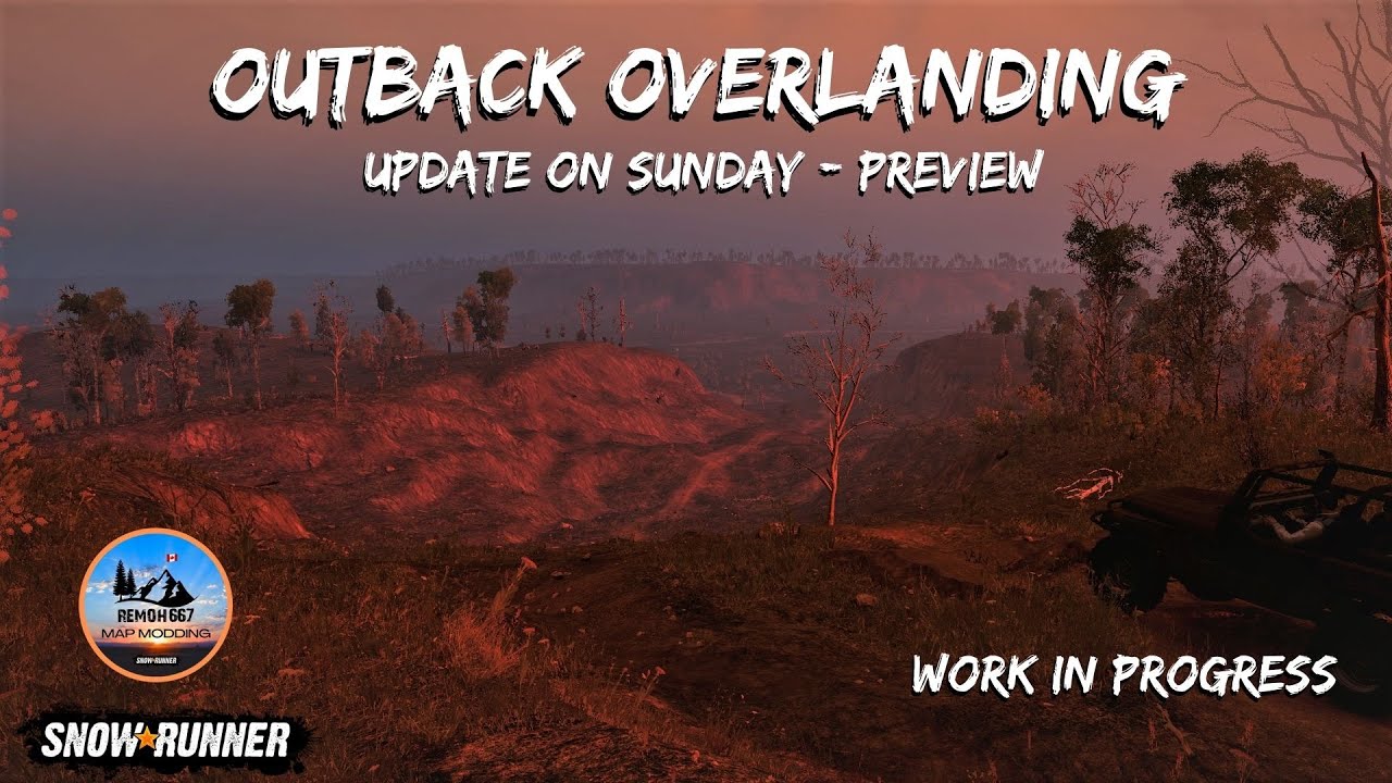 Snowrunner - Outback Overlanding - Update Coming Sunday - Preview - YouTube