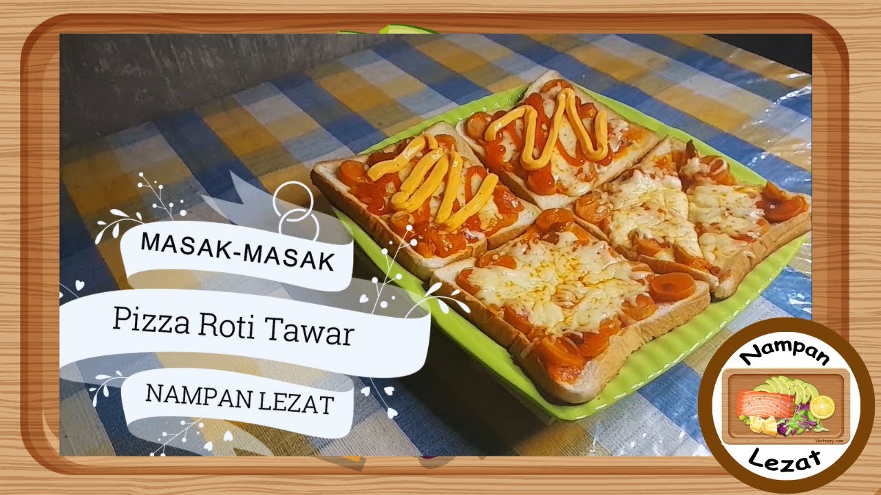 Pizza no ribet! Cukup bahan sederhana dirumah - YouTube