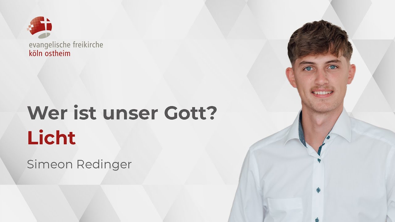 Wer ist unser Gott? Licht // Simeon Redinger - YouTube