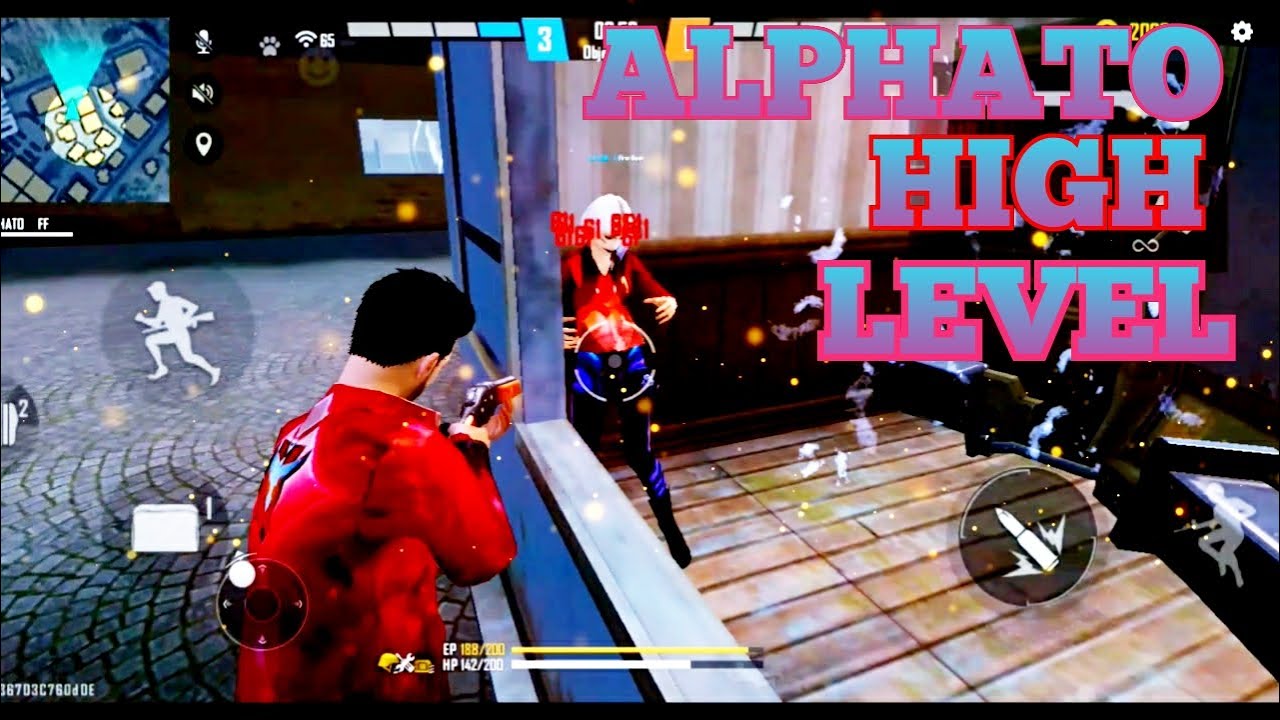 HIGHT LEVEL GOD LEVEL NOT HUMAN LIKE GAMEPLAY ALPHATO FREE FIRE - YouTube