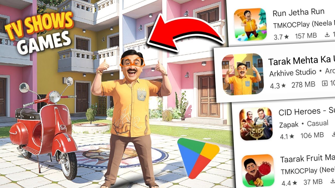 I Tried "POPULAR" Indian TV Shows Games On Mobile !! - YouTube