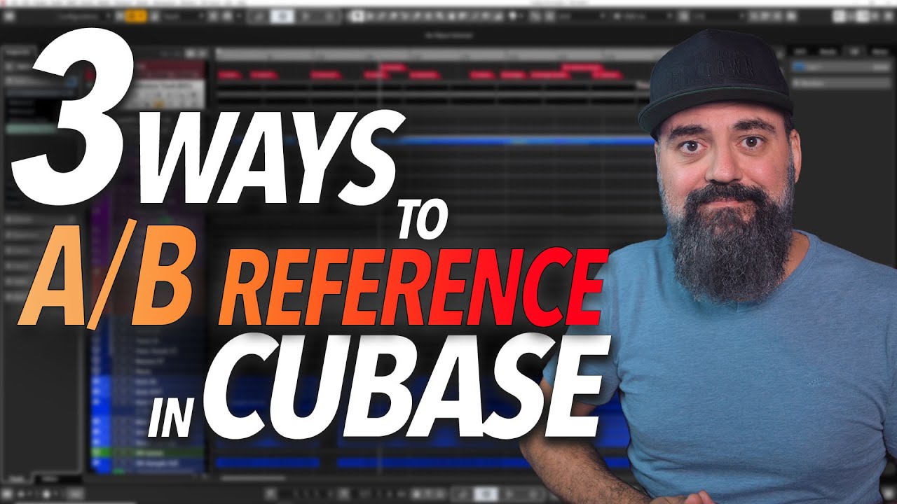 3 WAYS to A/B REFERENCE Your Mix in CUBASE - YouTube