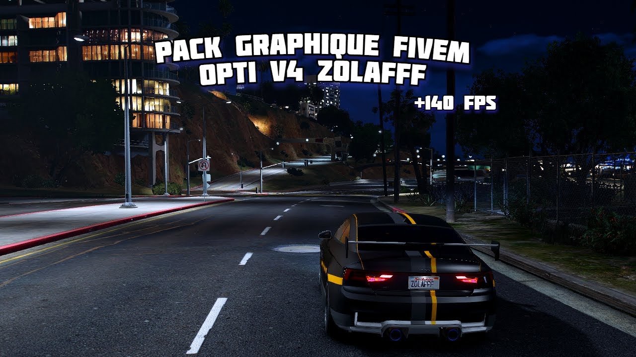 PACK GRAPHIQUE FIVEM #ZOLAFFF OPTI V4 - YouTube