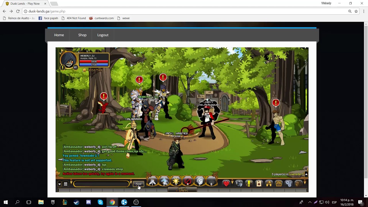 NEW AQW PRIVATE SERVER 2018 - YouTube