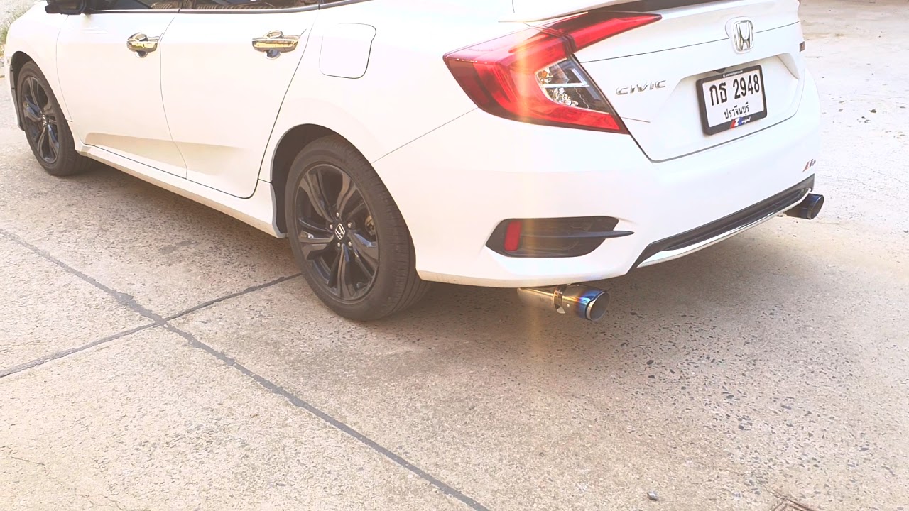 ท่อคู่ AZC Civic FC 1.5 Turbo [ FullHD ] - YouTube