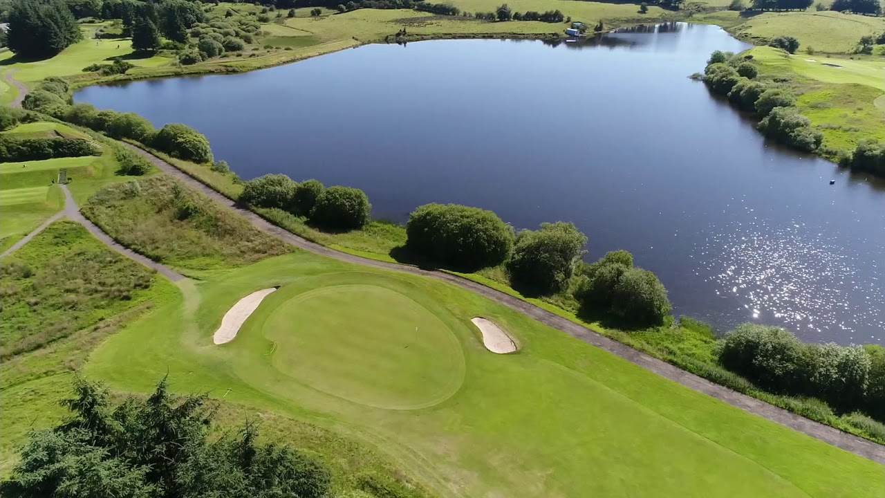 East Ren Golf Course, holes 1 to 18--complete flyover - YouTube