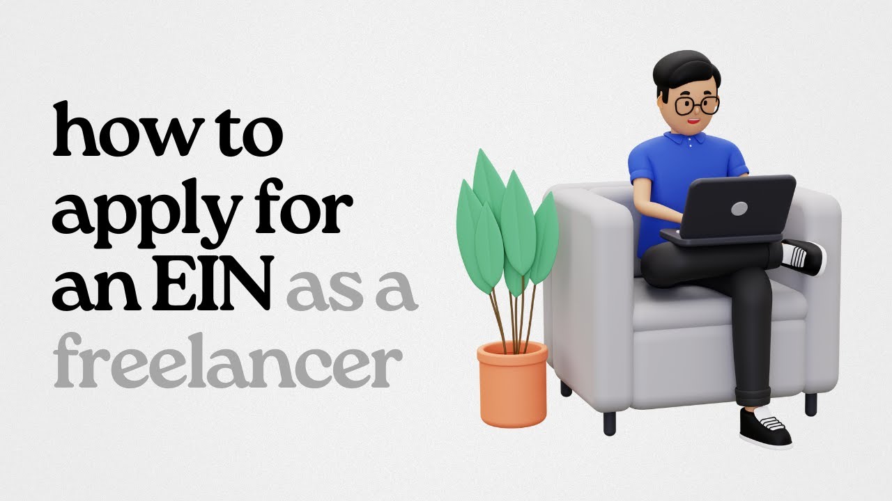 how to apply for an EIN as a freelancer (STEP-BY-STEP walkthrough) - YouTube