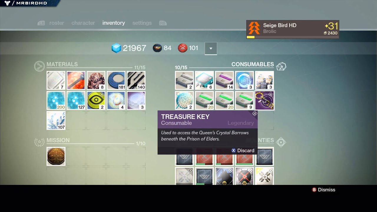 TREASURE KEY Farm My First KEY - Destiny - - YouTube