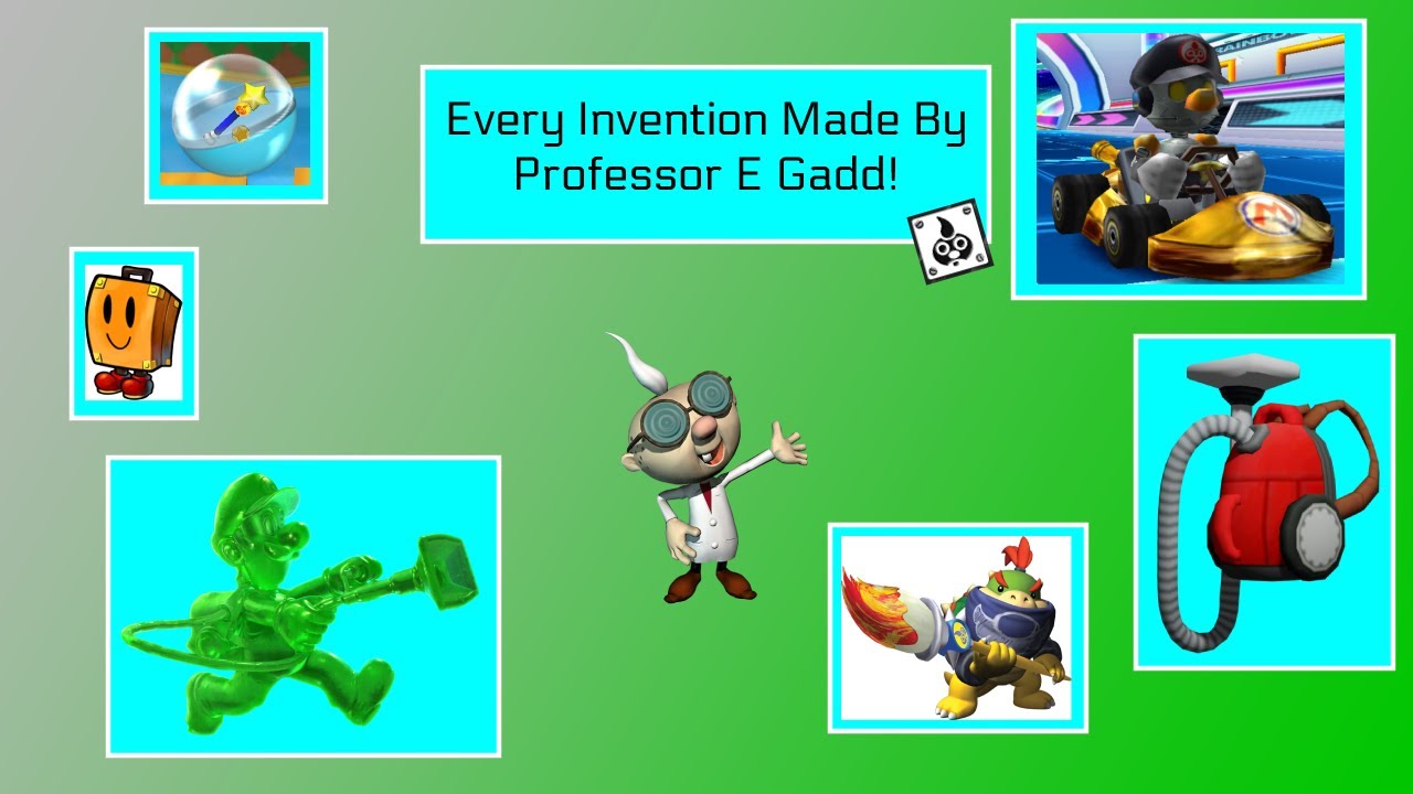 Every Invention Made by Professor E Gadd - YouTube
