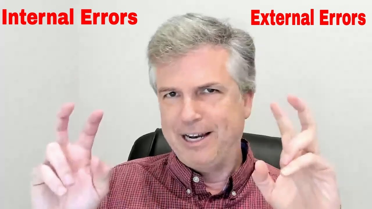 Internal v External errors on your credit reports--Important concept to ...